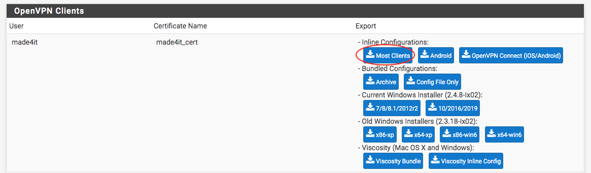 Creating VPN using PFSense and OpenVPN - Made4It