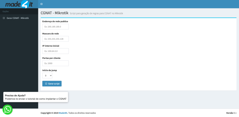 How to configure CGNAT - Made4It