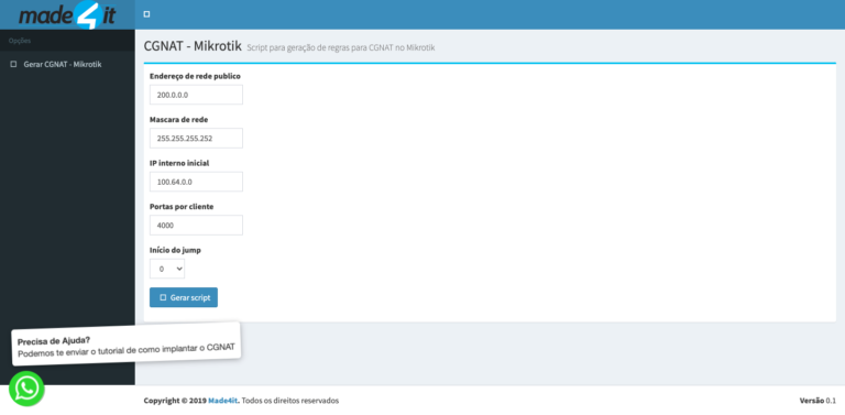 How to configure CGNAT - Made4It