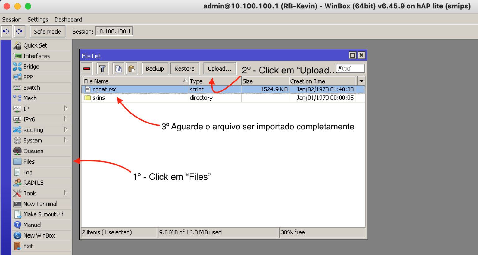 Como configurar CGNAT - Made4It