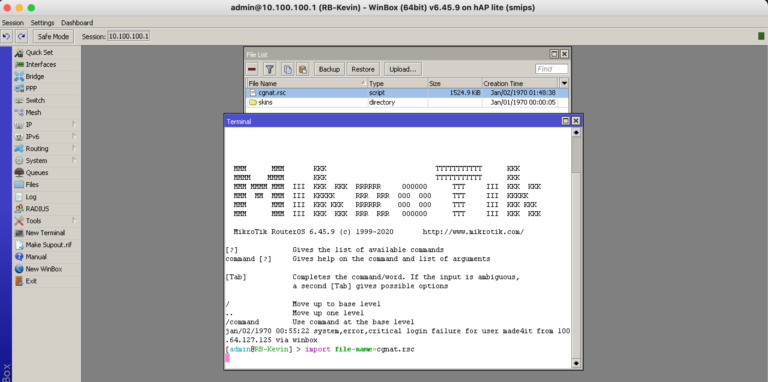 How to configure CGNAT - Made4It