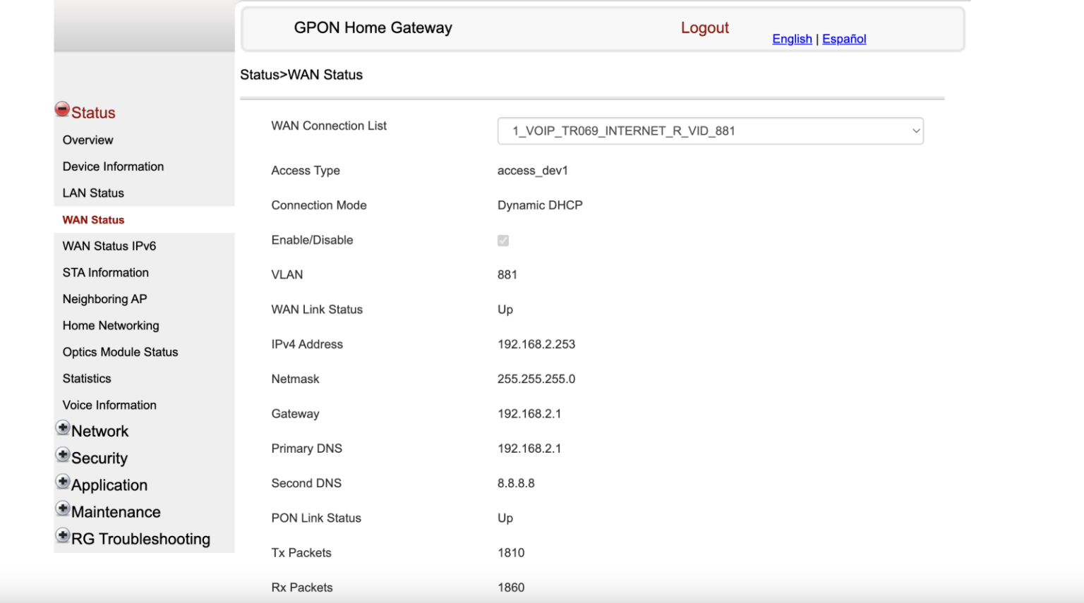 Reconfigurando ONU/ONT NOKIA G-1425-GA após reset: a auto-configuração ...